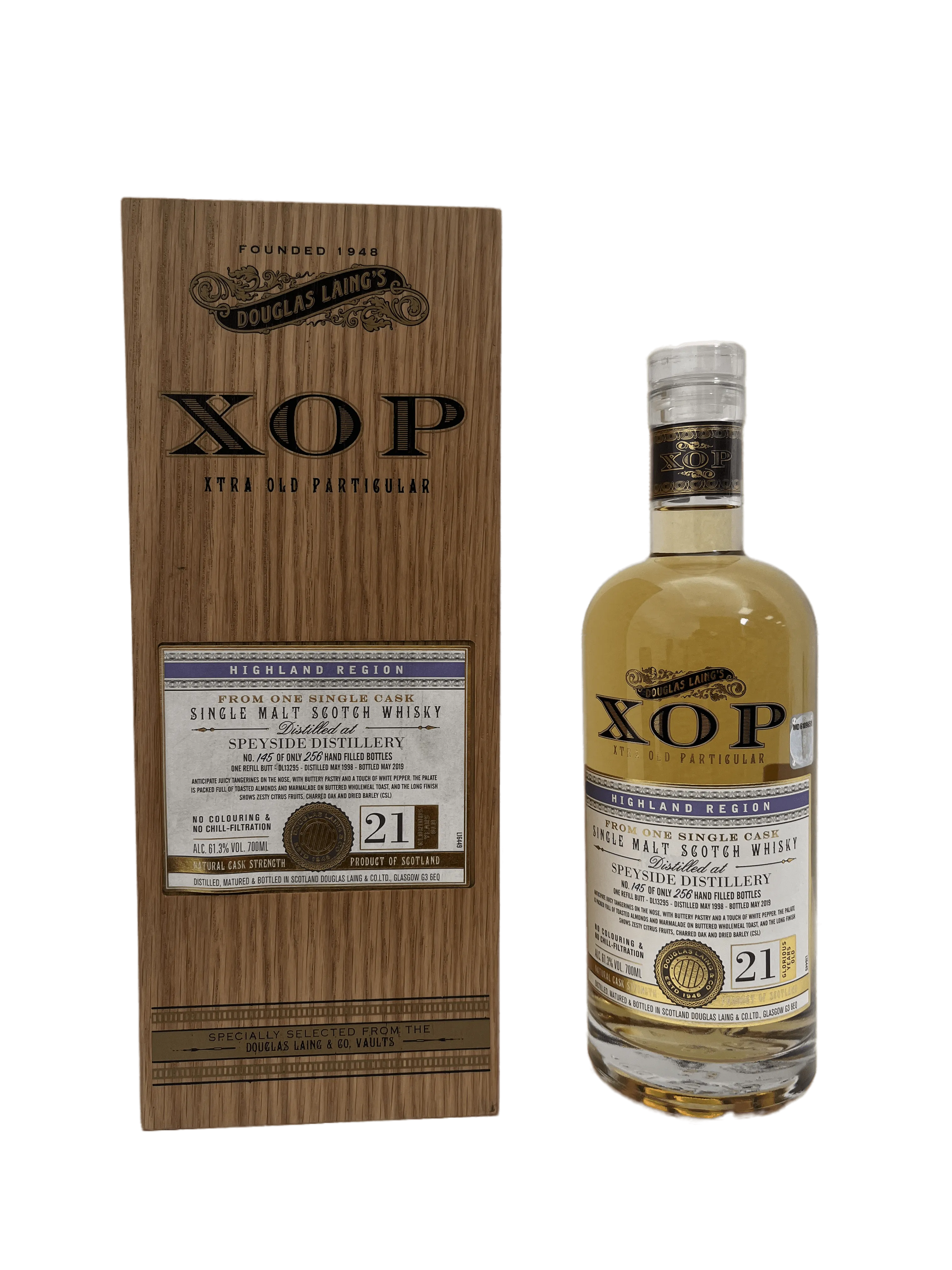 Buy SPEYSIDE 21 YEARS XOP Single Malt Scotch Whisky
